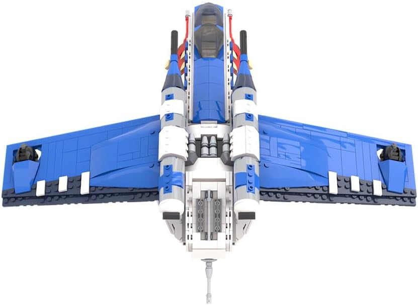 Space War Muunilinst 10 Gunship Building Block Toys, Galaxy Republic ...