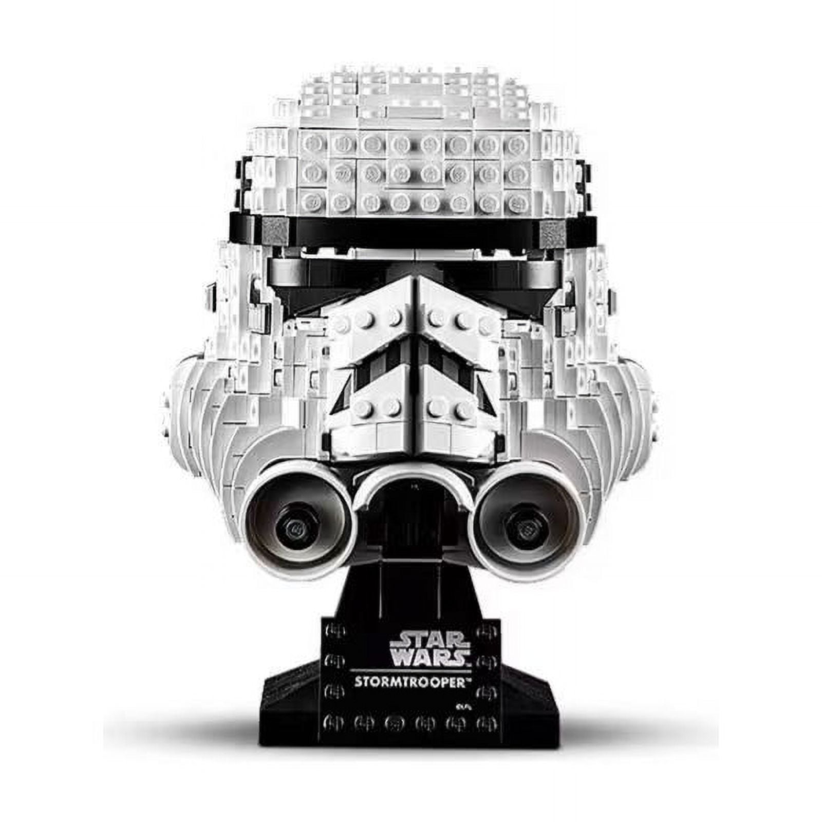 Space Wars TIE Fighter Pilot Helmet MOC SpaceShip Model Building Blocks ...