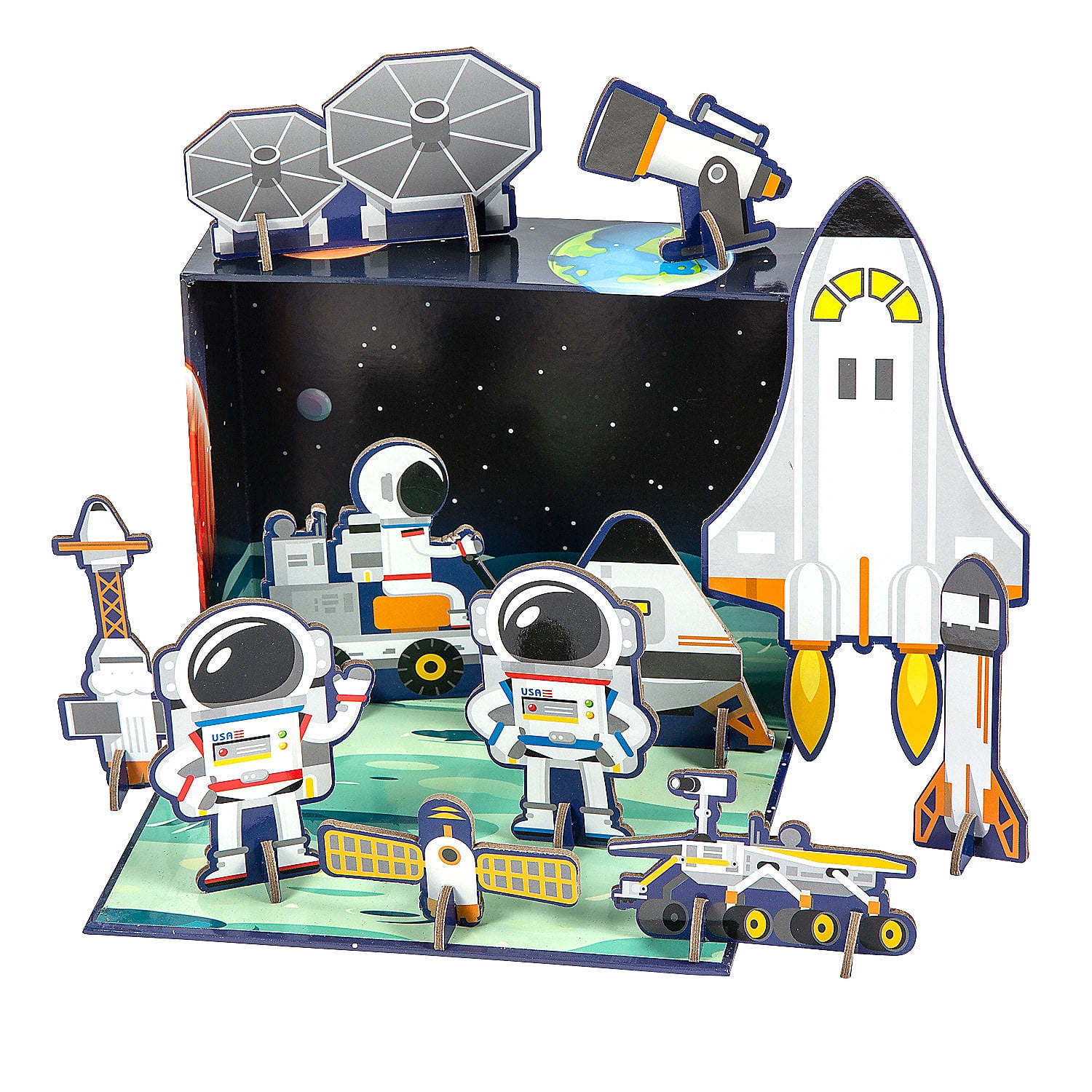 Space in a Box Activity Set - 12 Pieces - Walmart.com