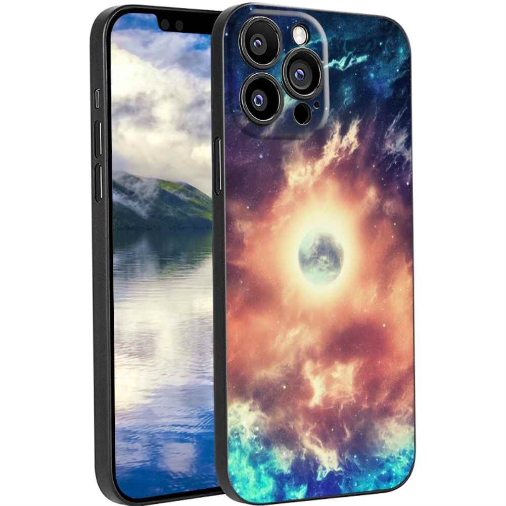 Space phone case for iPhone 13 Pro for Women Men Gifts,Soft silicone ...