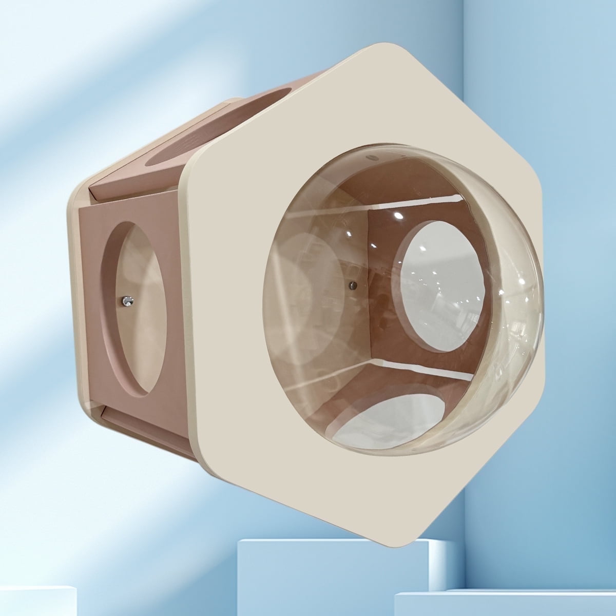 Space-Saving Wall-Mounted Cat Climbing Shelf - Multi-Level Cat Wall ...
