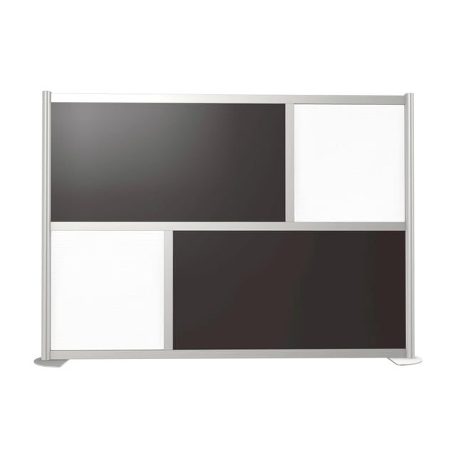 SpaceMakers 6 Ft Wood Laminate Room Divider – 76" Wide Privacy ...