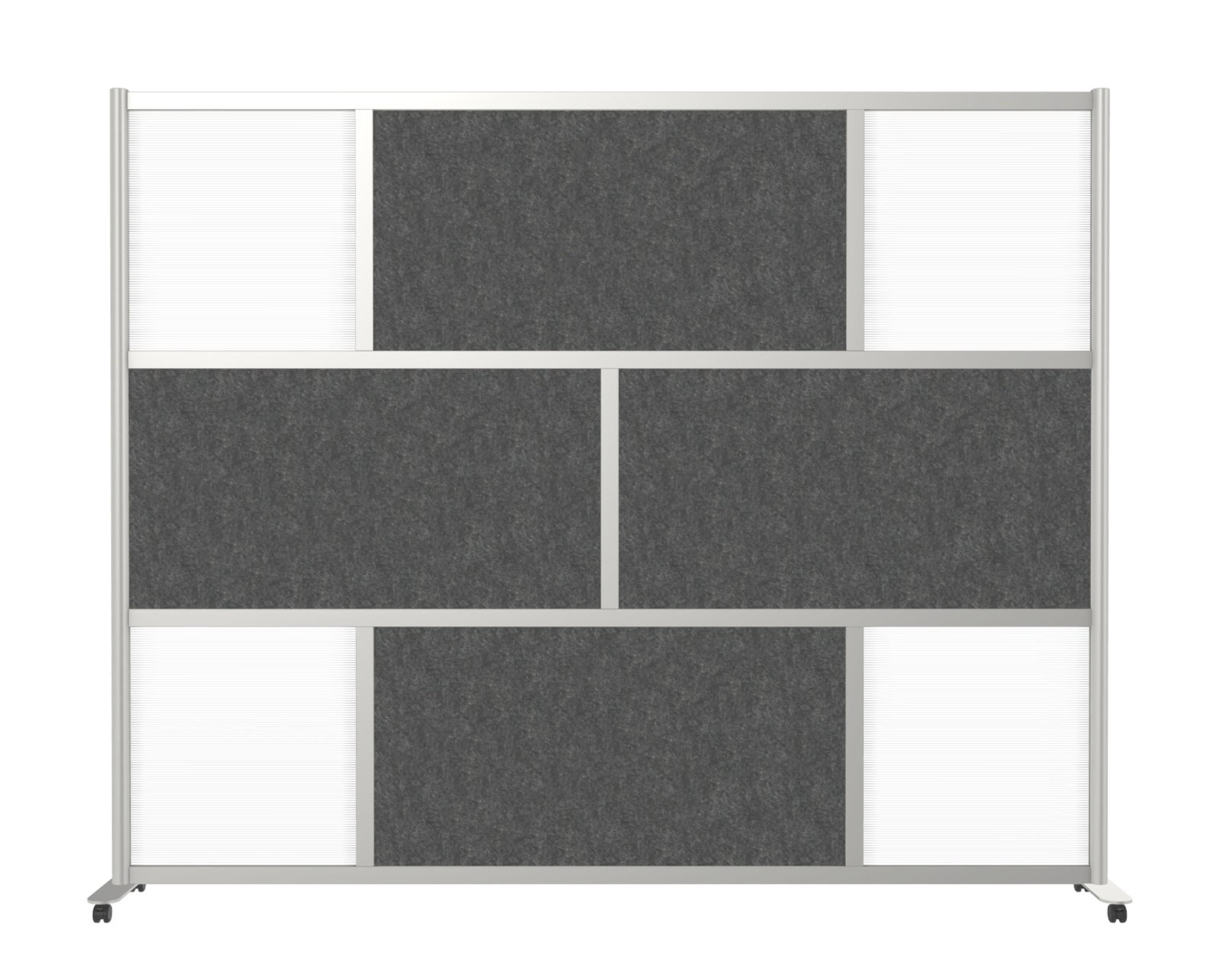 SpaceMakers 8 Ft Acoustic Room Divider – 100" Wide Sound-Reducing Panel ...