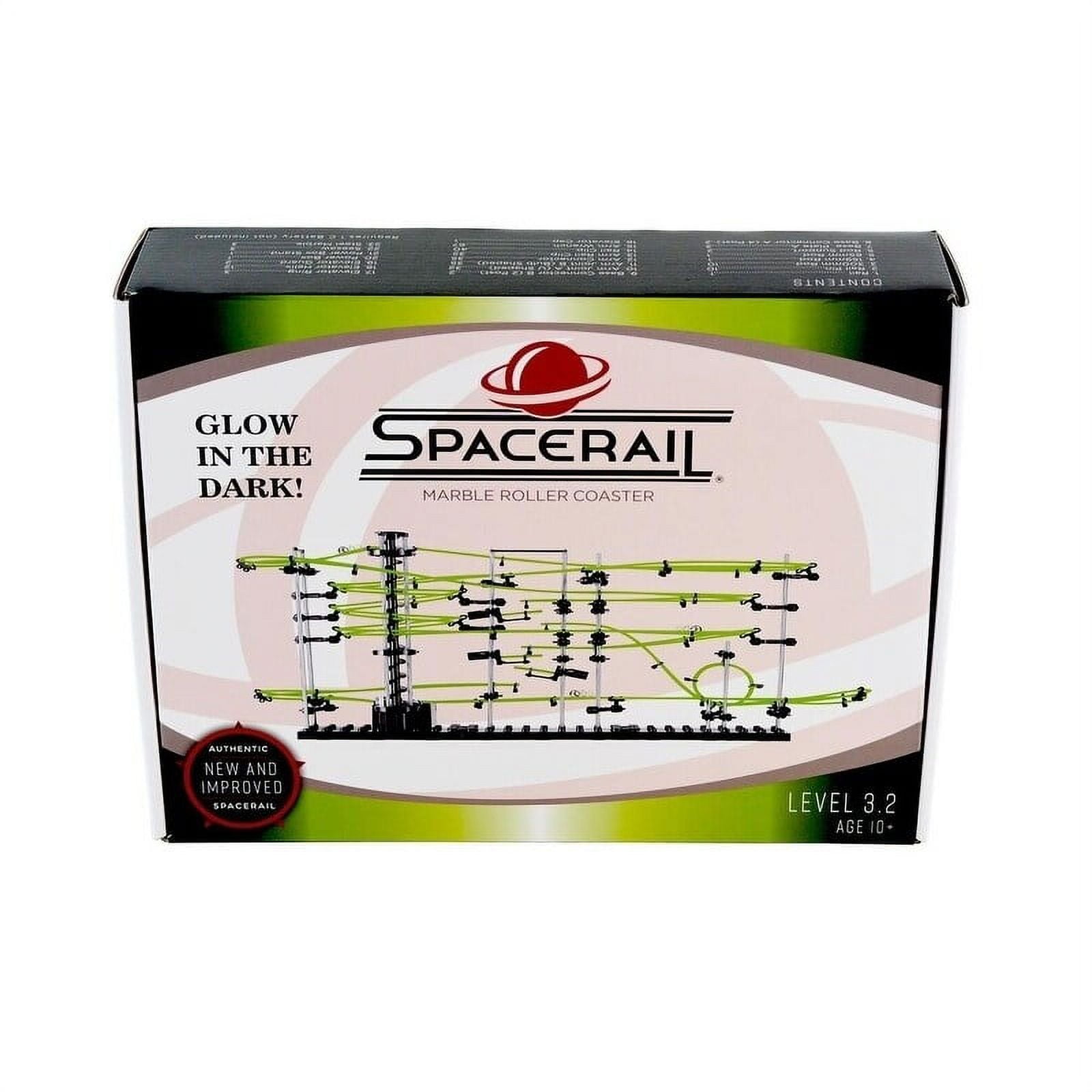 SpaceRail Level 3.2 Marble Roller Coaster Glow in Dark Illuminate ...