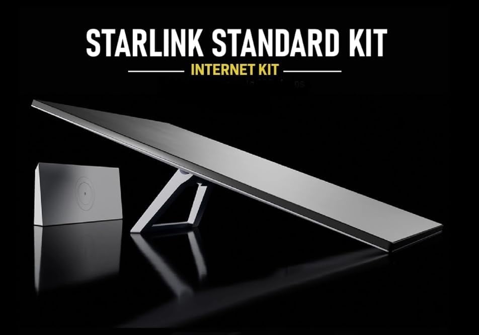 SpaceX Starlink Gen 3 Standard Kit: High-Speed, Low-Latency Internet ...