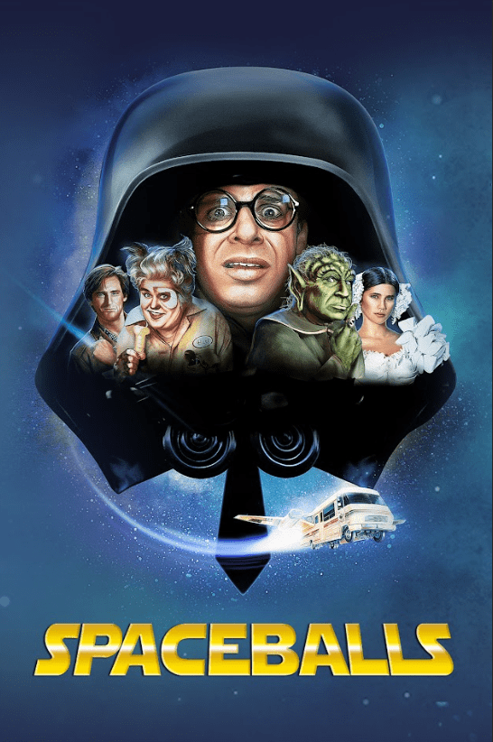 Spaceballs 1987 Movie Poster 24x36 - Mel Brooks Sci-Fi Parody Comedy Classic - Walmart.com