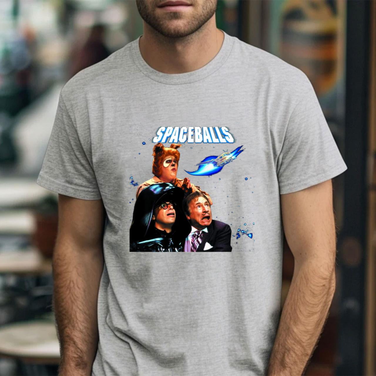 Spaceballs Movie Space Balls Film Unisex Black T-shirt Size S-5XL ...