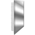 Spacecab 6-Shelf Broad Bevel 26" L X 16" W Recessed Mount Medicine ...