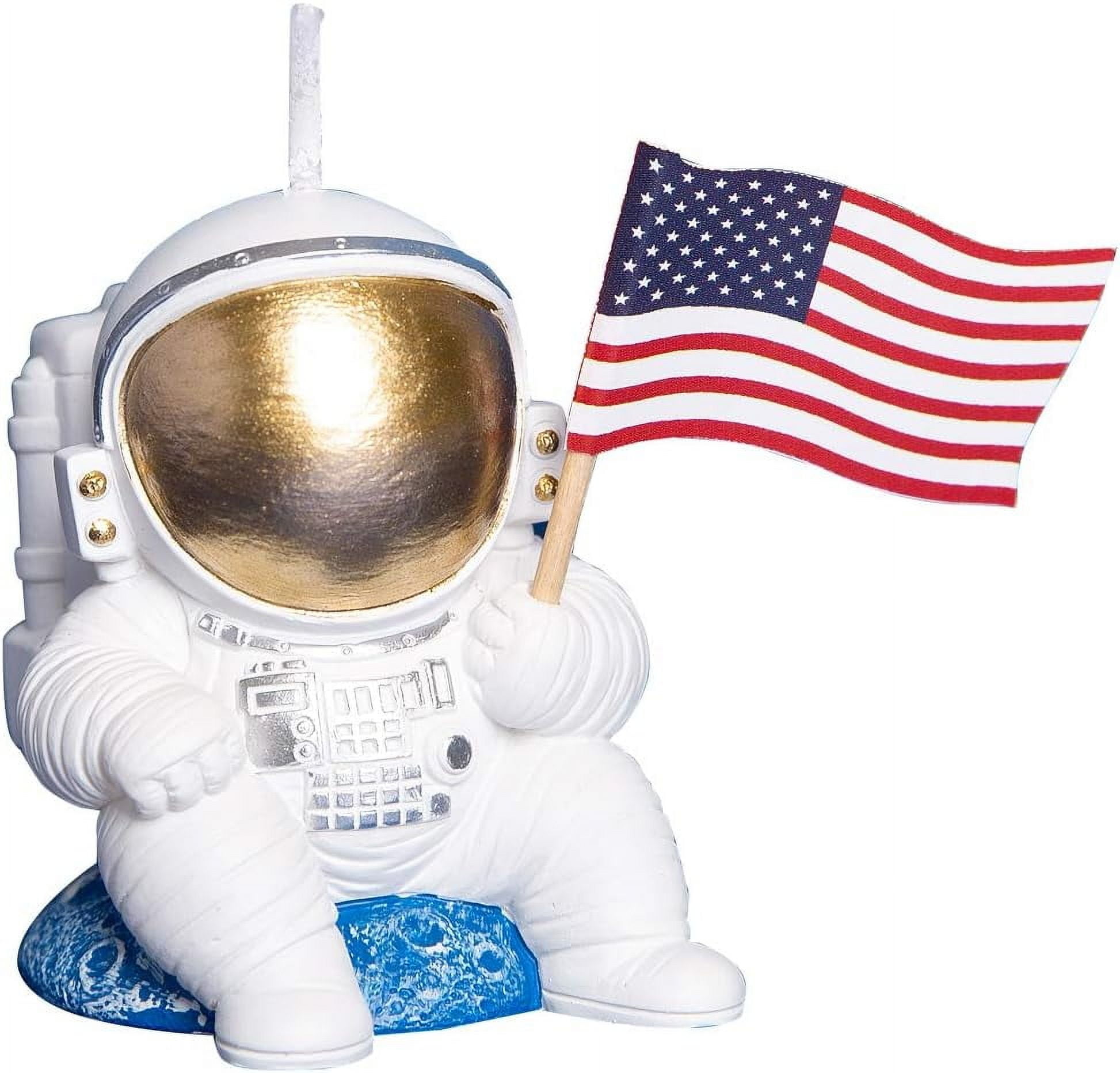 Spaceman Birthday Candle Astronaut Theme for Birthday Party Baby Shower ...