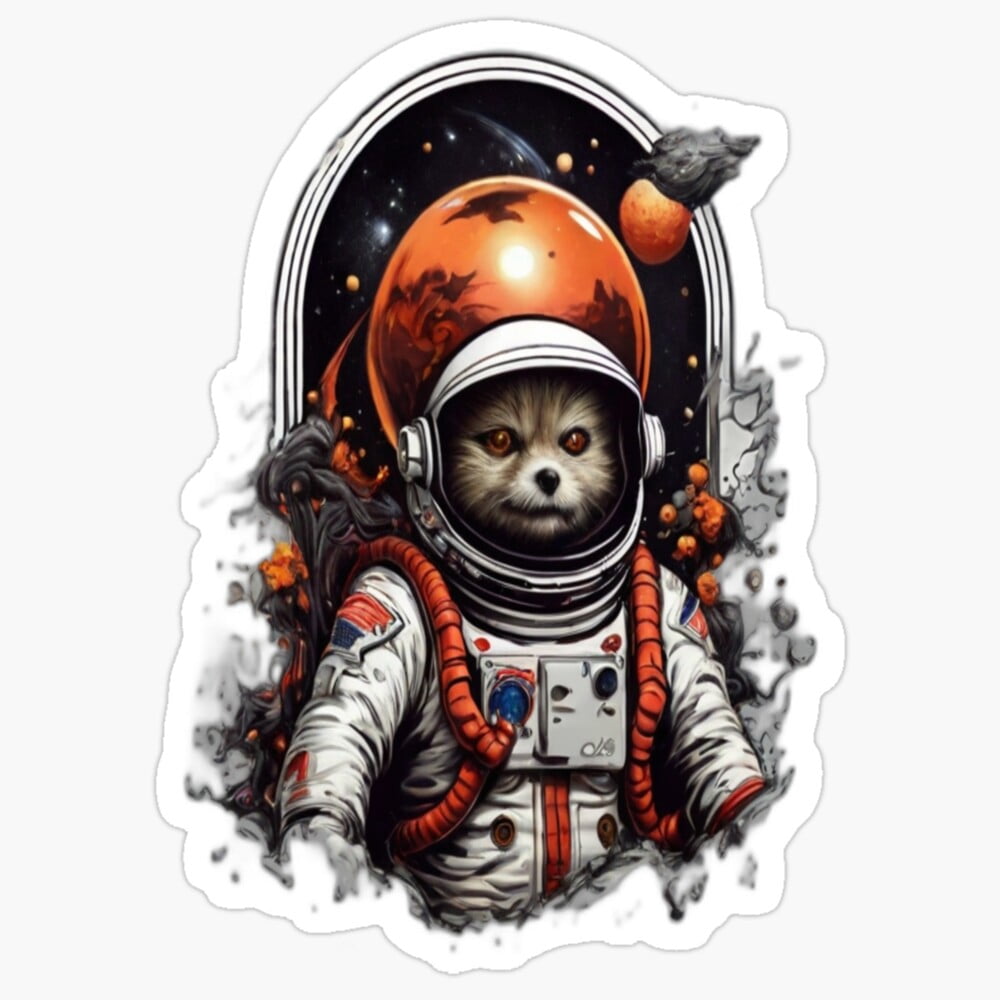 Spaceman Spiff Sticker Phone Decal Water Bottle Stickers Car Decals ...