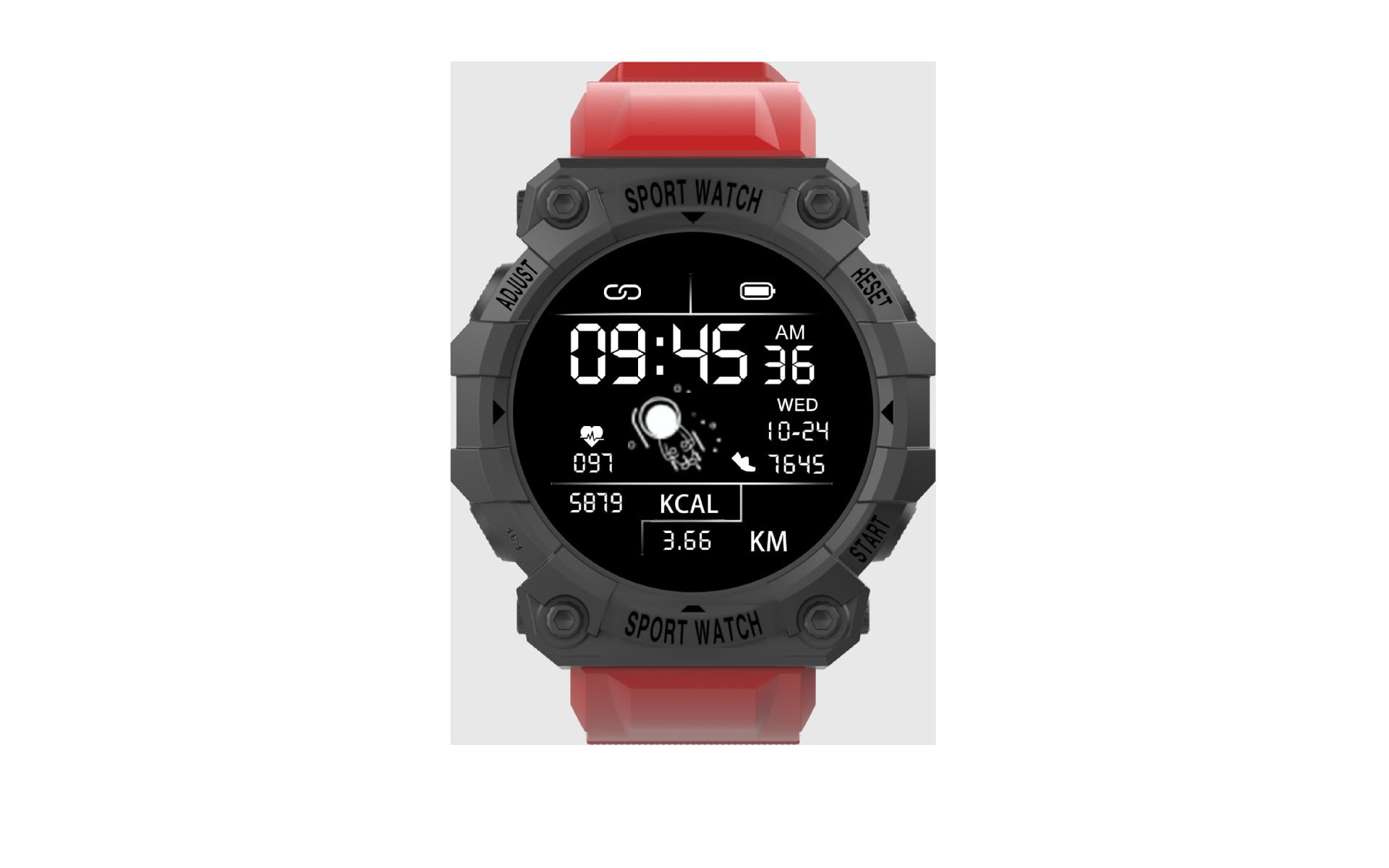 Spaceman round FD68S smart bracelet 1.44 large color screen sports ...