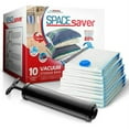 Spacesaver Vacuum Storage Bags 10-Pack w/ Hand Pump - Walmart.com