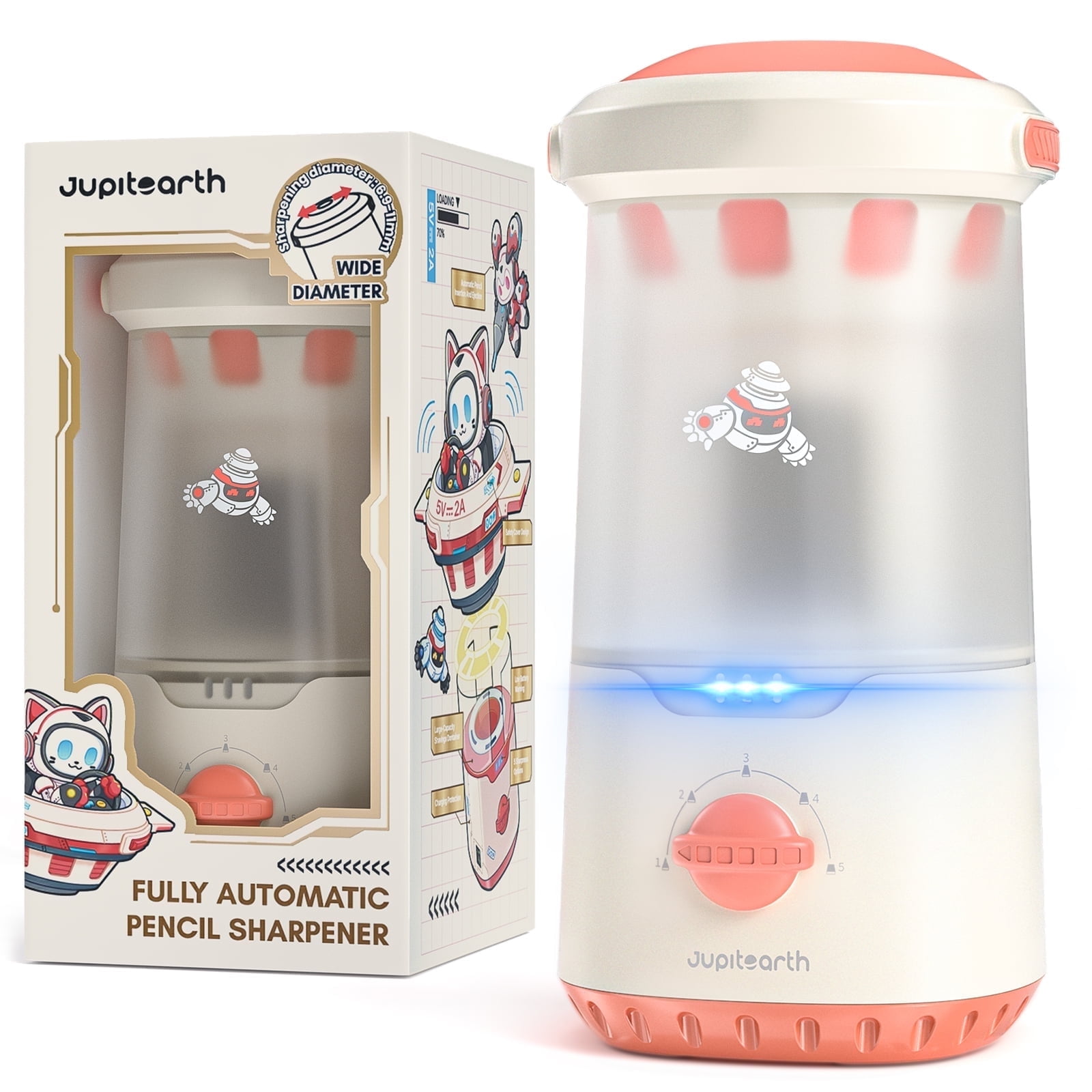 Jupitearth Pink Office Supplies/Pencils & Pencil Electric Pencil ...