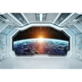 Spaceship Science Fiction Cabinet Planet Photo Backdrop Universe Space ...