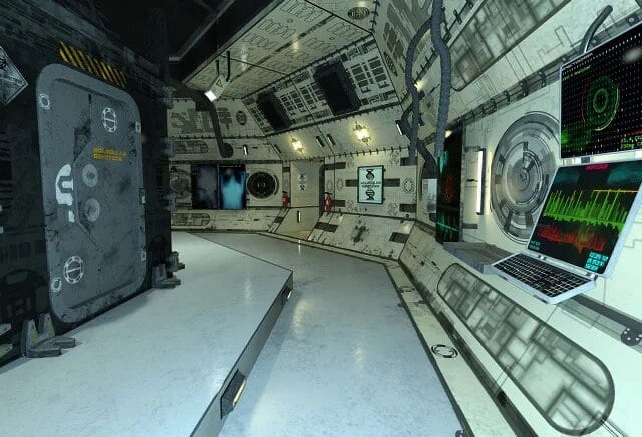 Spaceship Science Fiction Cabinet Planet Photo Backdrop Universe Space ...