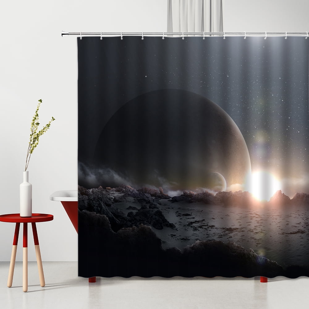 Spaceship Shower Curtain Spaceship Alien’s Blackout Curtains The ...