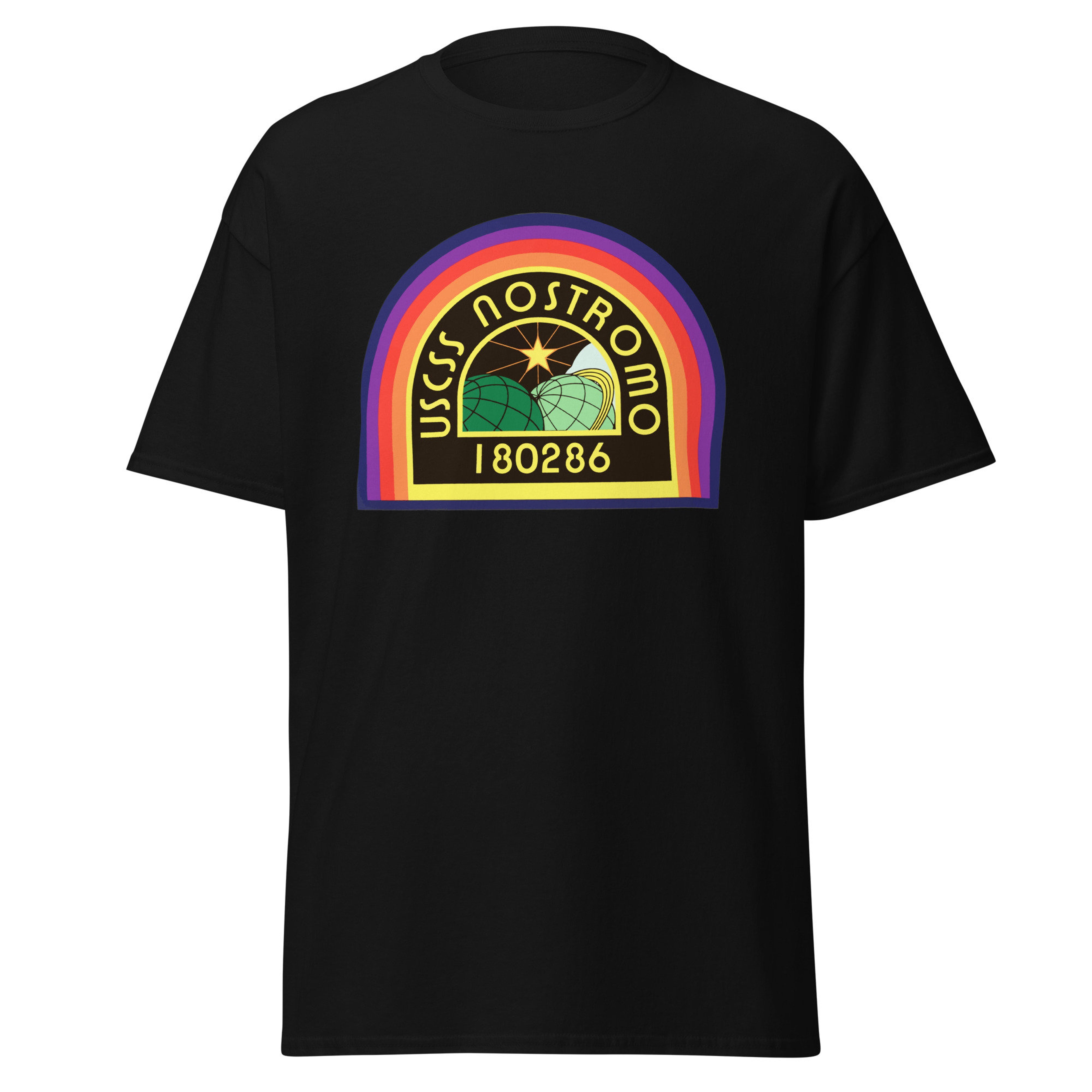 Spaceship USCSS Nostromo Sign Inspired by Alien Movie Unisex T-Shirt ...