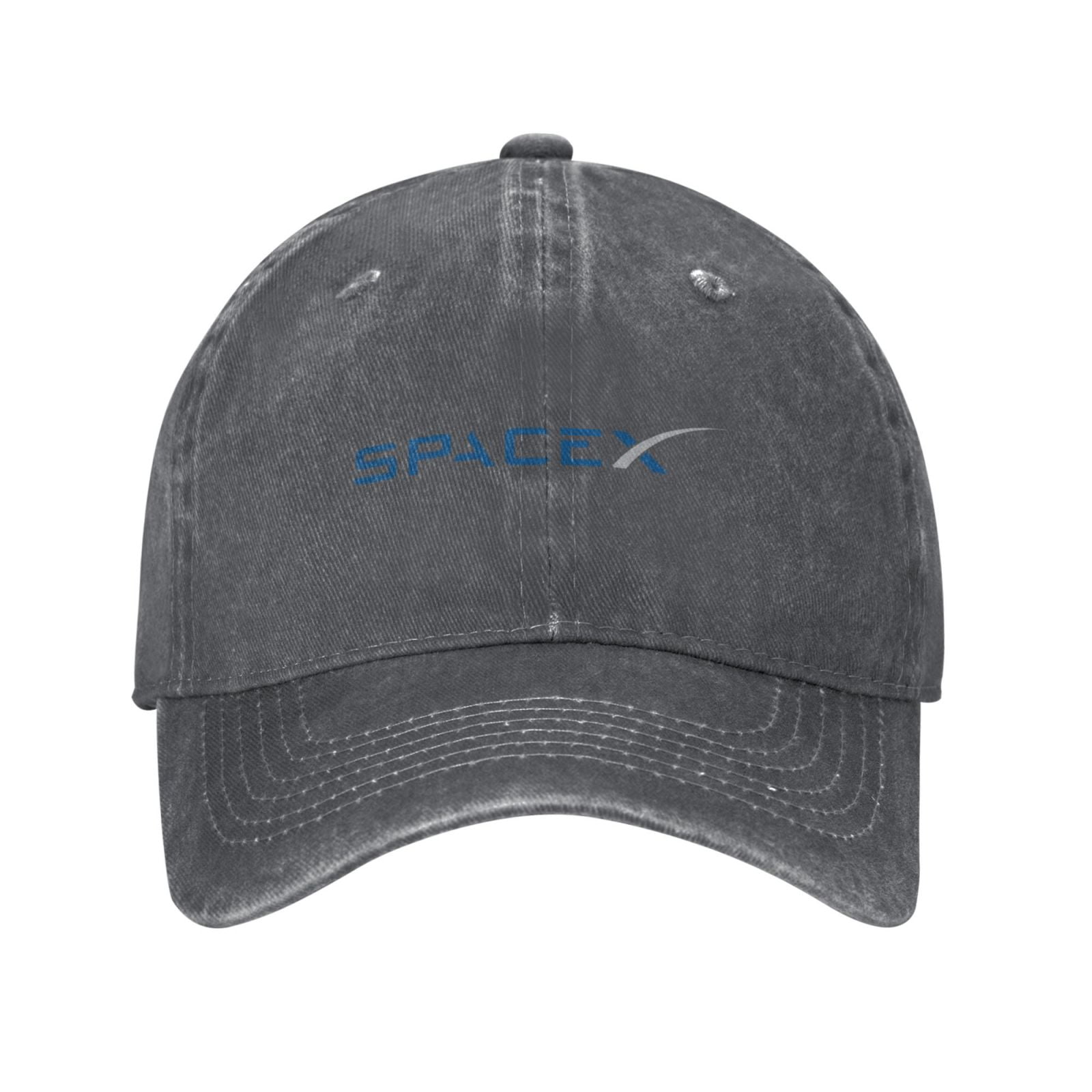 Spacex Cowboy Hat Baseball Hat Trucker Hat For Men Women Retro Denim ...