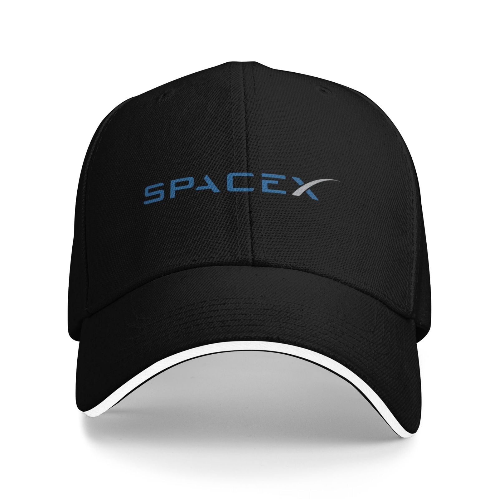 Spacex Men Women Sandwich Cap Classic Baseball Capunisex Adjustable ...