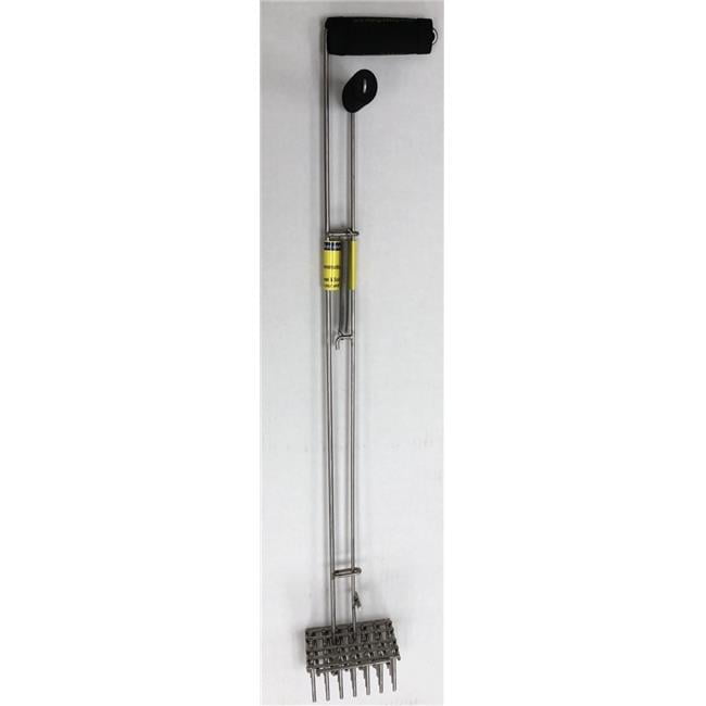 Spacio Innovations 34 in. Stainless Steel Poop Picker for Easy & Fast ...