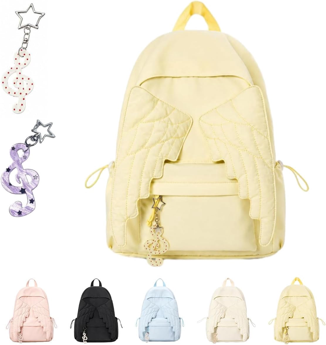 Spacious Angel Wings Backpack, 16*13*6in, Ultralight Wing Backpack ...