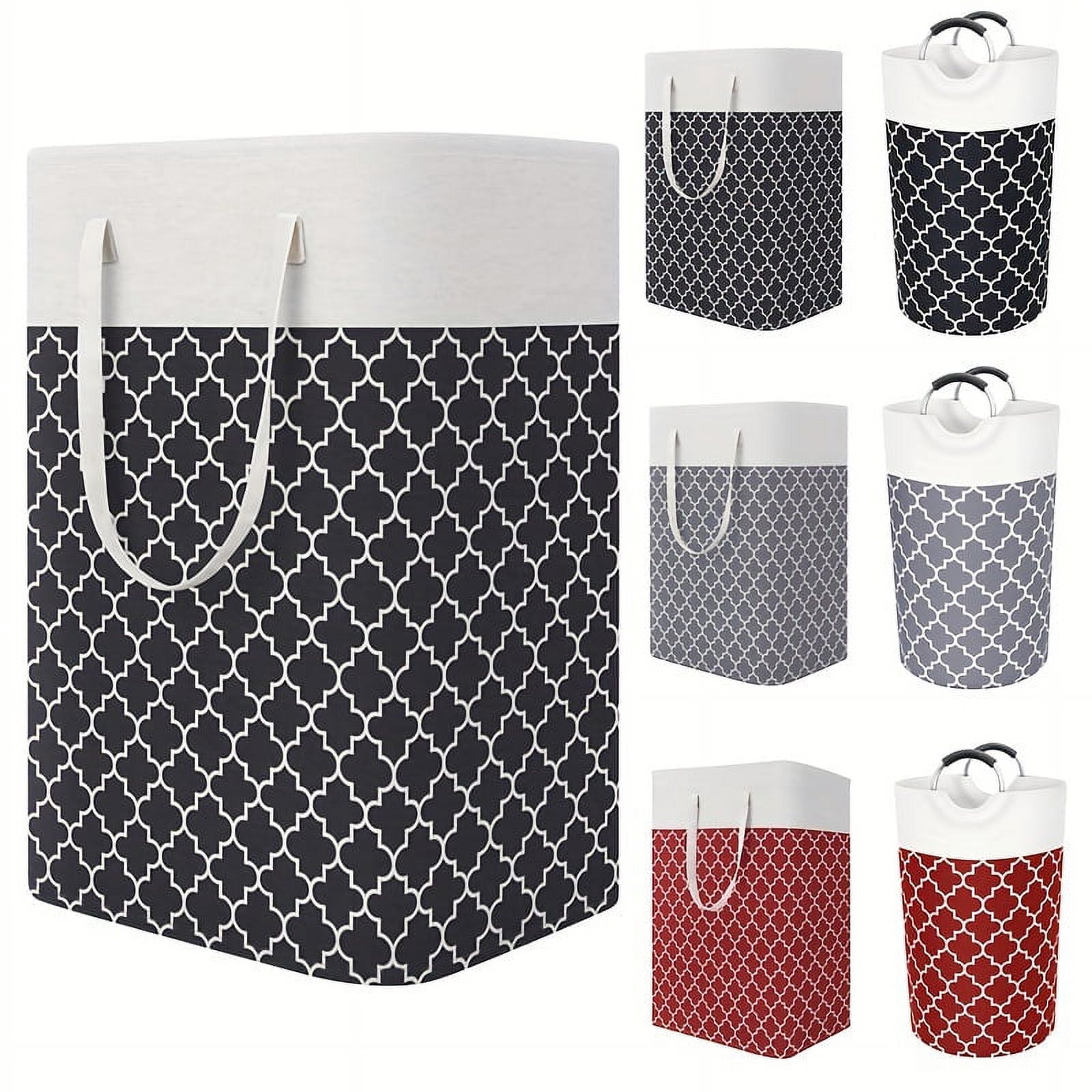 Spacious Classic-Style Laundry Organizer: Versatile, Collapsible Hamper ...