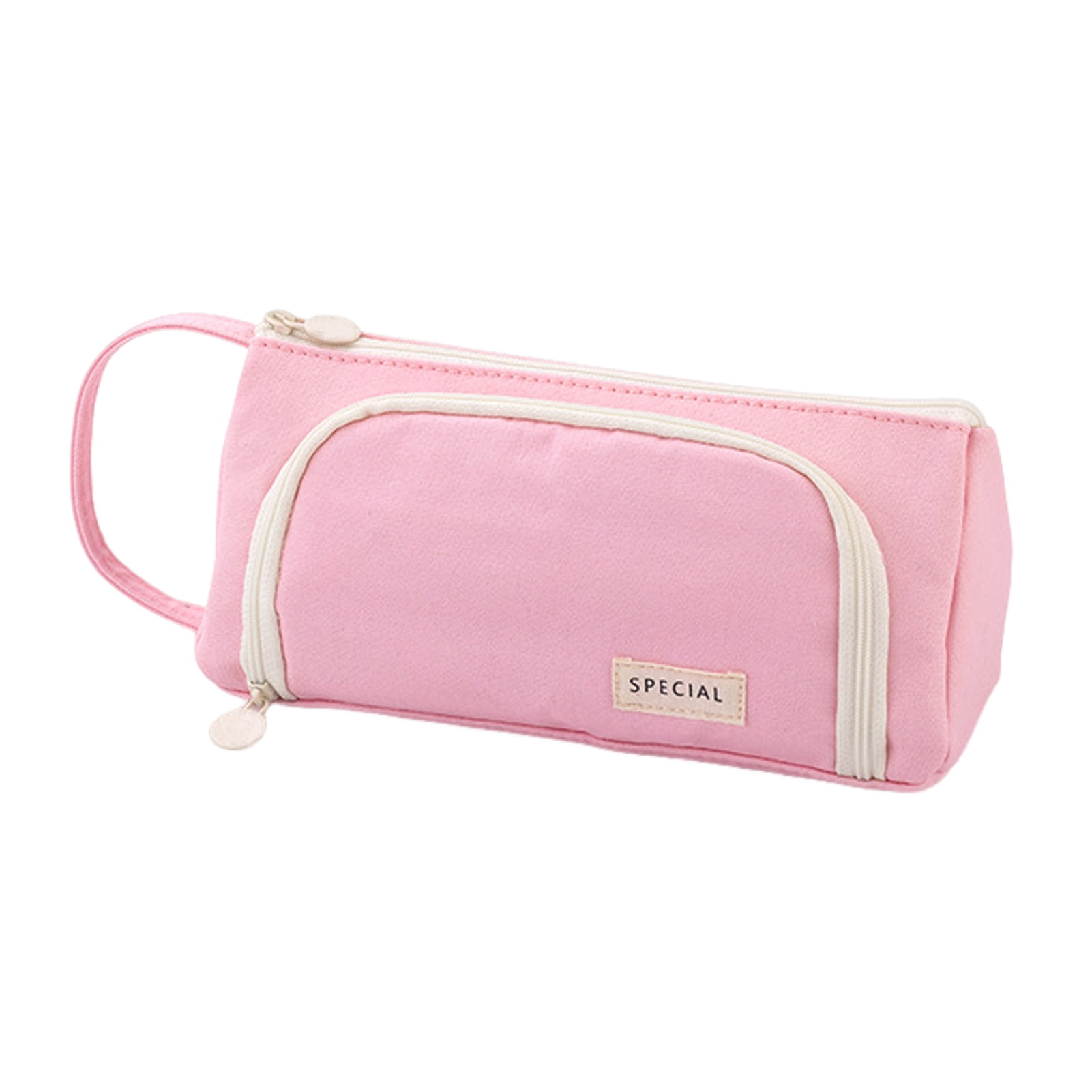 Spacious Multi-compartment Pencil Case Classic Design with Zipper ...