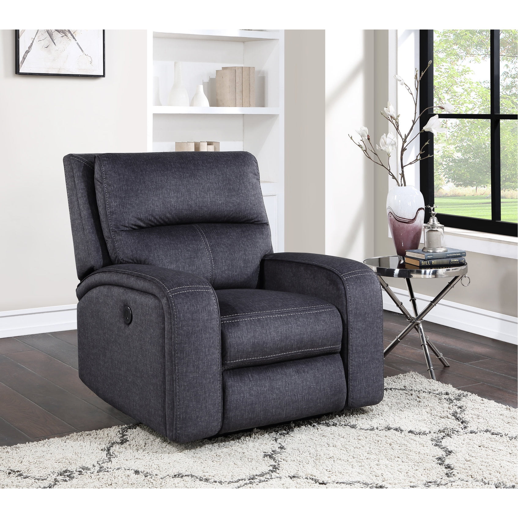 Spacious Seating & Convenience - Chair with Wide Area and USB Charging ...