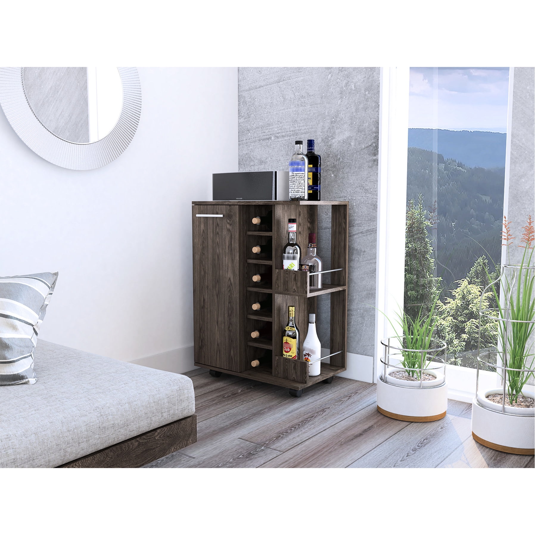 Spacious cabinet, modern product style | For dining room, creates an ...