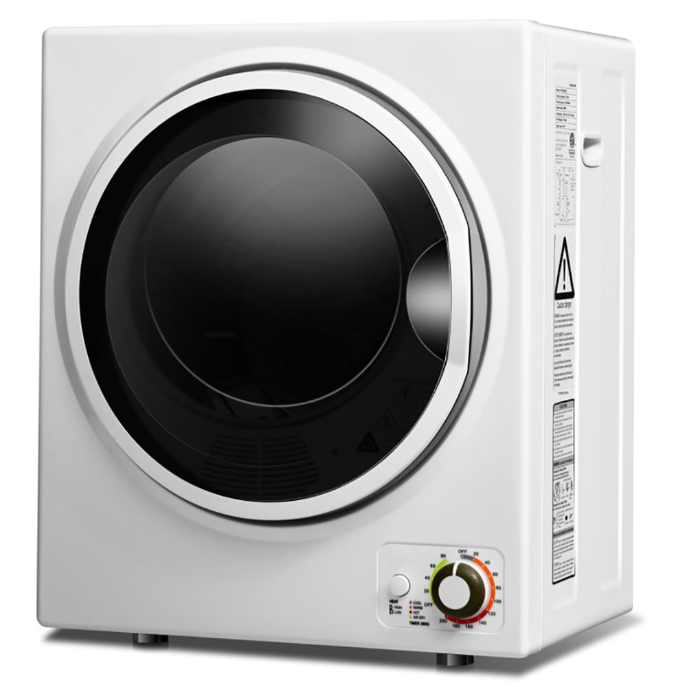 Spaco 1.5 Cu .ft Clothes Dryer with with Stainless Steel Wall Mount ...