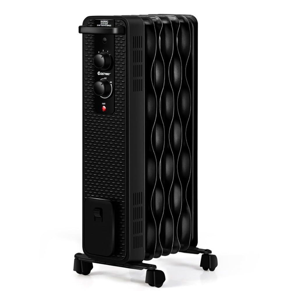 Spaco 1500 W Oil-Filled Heater Portable Radiator Space Heater with ...