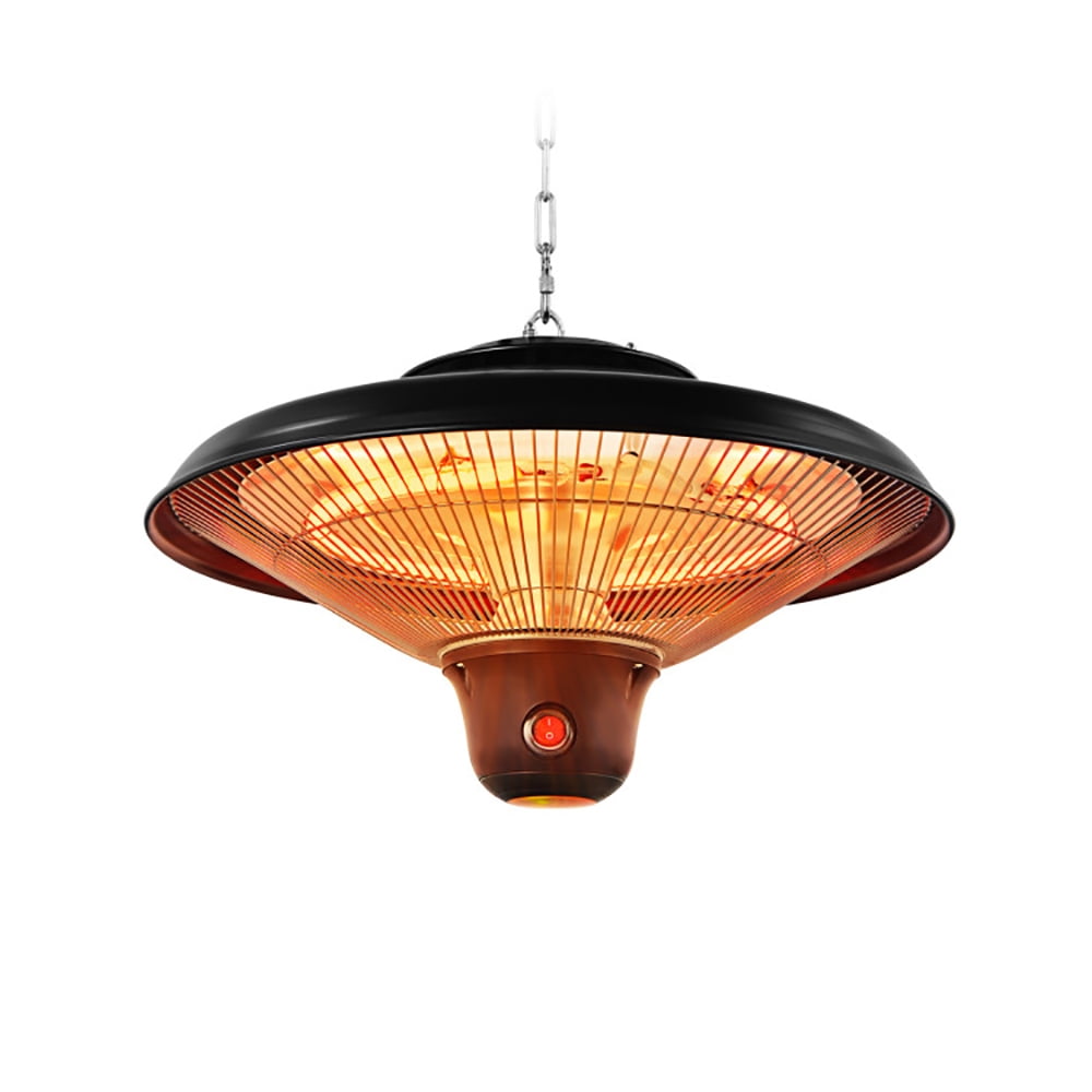 Spaco 1500W Electric Hanging Ceiling Mounted Infrared Heater with ...