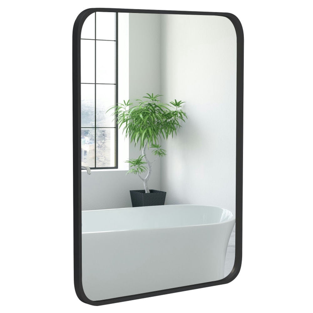 Spaco 24 x 32 Inch Minimalist Wall Mounted Rectangle Mirror, Mirrors ...