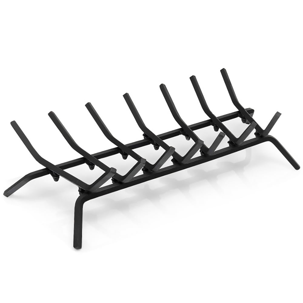 Spaco 31/25/18 Inch Fireplace Grate for Outdoor Fire Pit-L, Firewood ...
