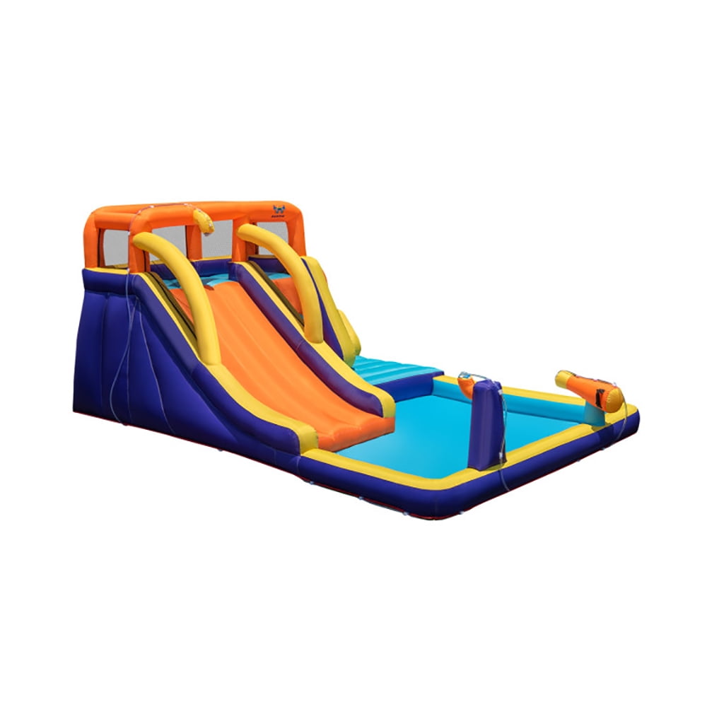 Spaco 4-in-1 Kids Bounce Castle with Splash Pool without Blower ...