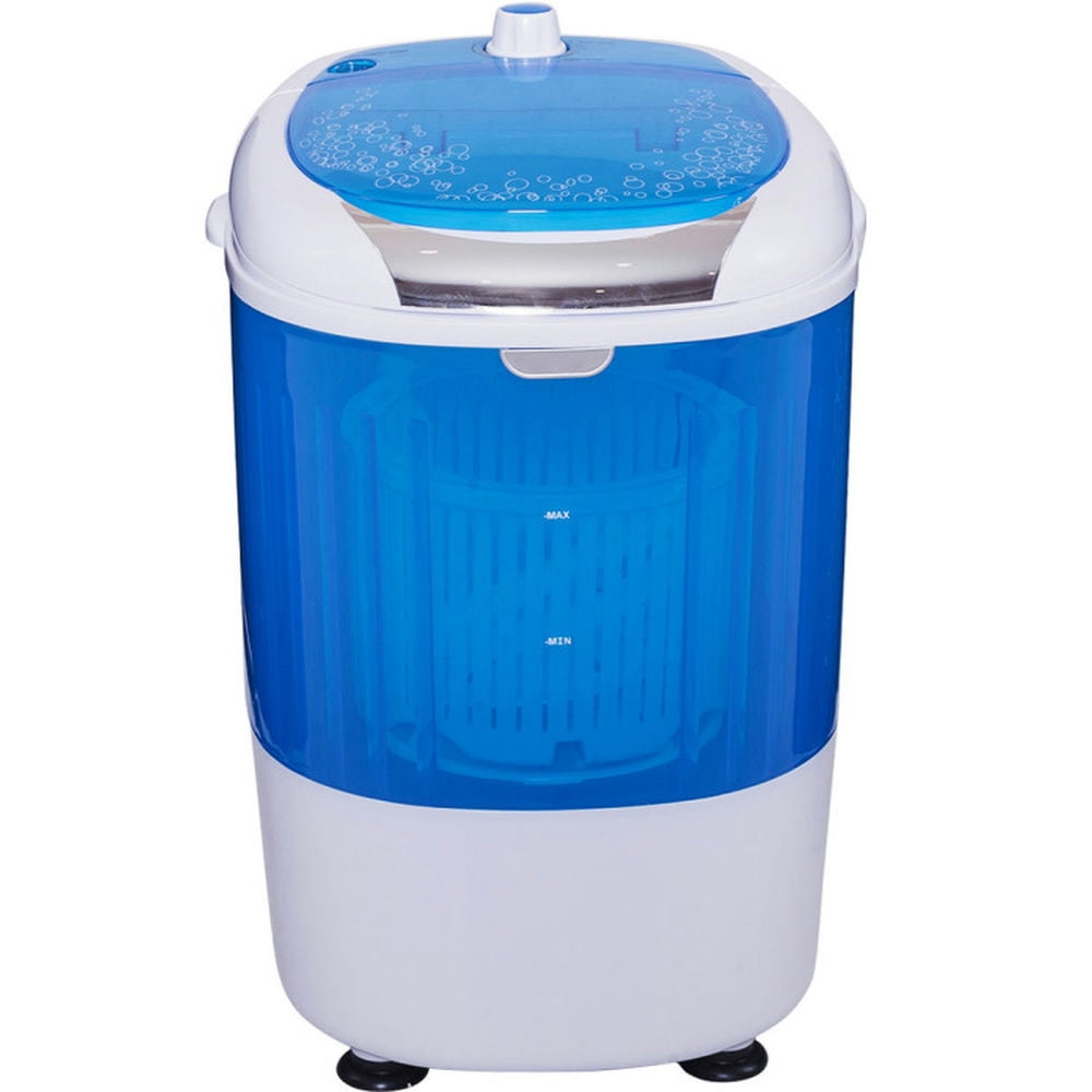 Spaco 5.5 lbs Portable Semi Auto Washing Machine for Small Space, 2-in ...