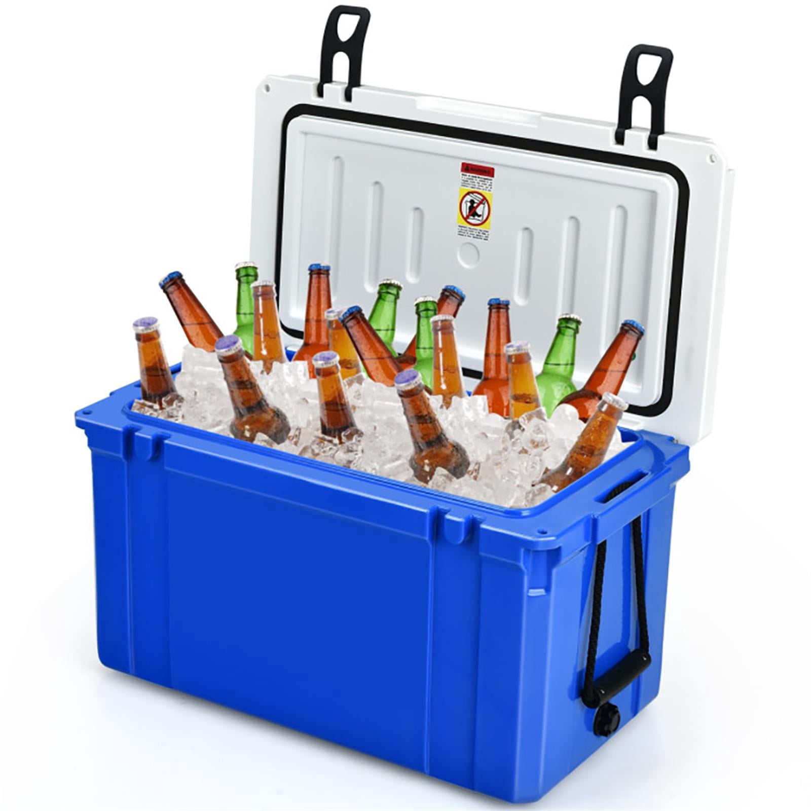 Spaco 58-Quart Portable Cooler with Food Grade Material, Leak-Resistant ...