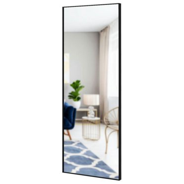 Apmir 36x30 inch Rectangular Wall Mirror Gold Mirrors for Bathroom ...