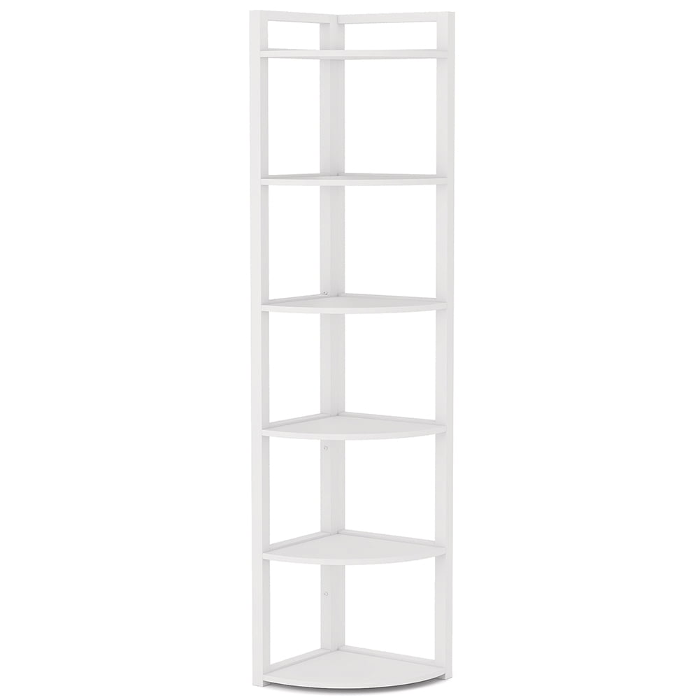 Spaco 6-Tier Corner Shelf with A Sturdy Metal Frame, Small Corner ...