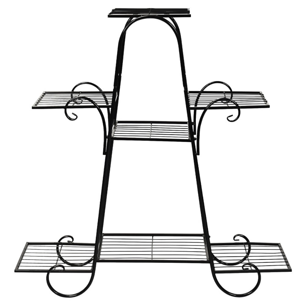 SPACO 7 Tier Metal Plant Stand, Flower Pot Stand for Garden Balcony ...