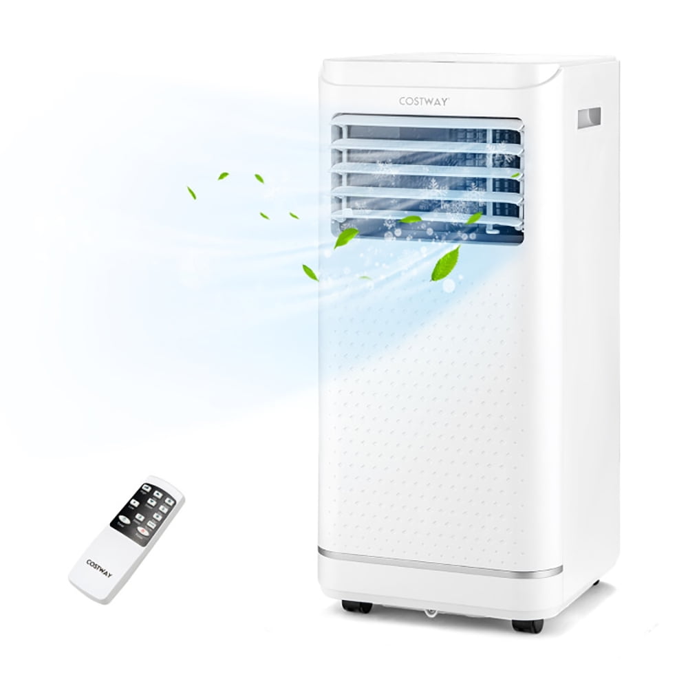 Spaco 8000/10000 BTU Portable Air Conditioner with Dehumidifier and Fan ...