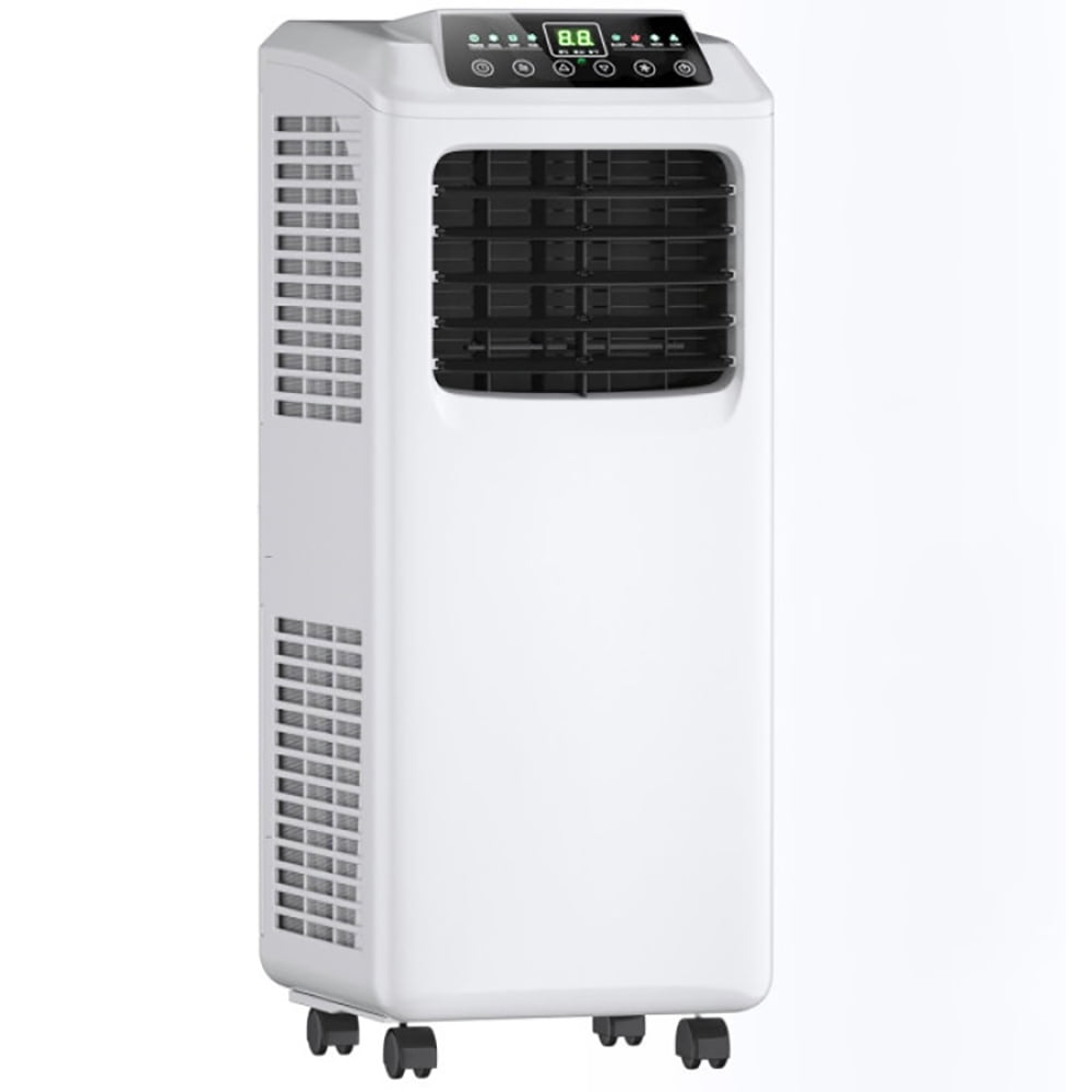 Spaco 9000 BTU Portable Air Conditioner with Built-in Dehumidifier and ...
