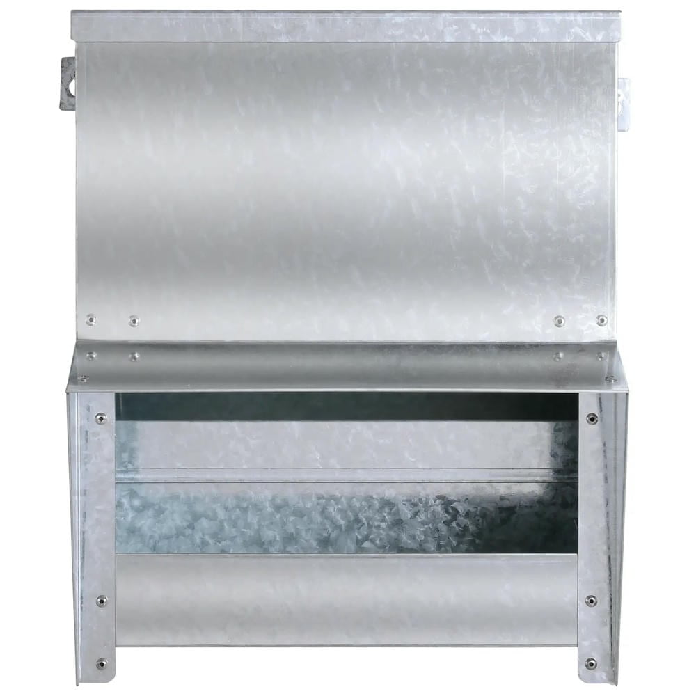 Spaco Automatic Chicken Feeder with Wall-Mounted Design, No-Waste ...