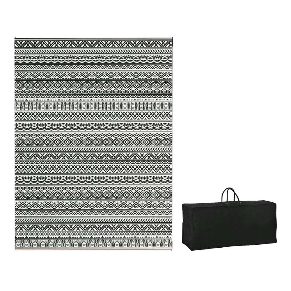 Spaco Carpet RV Camping Rugs with Carry Bag, 9' x 12' Reversible ...