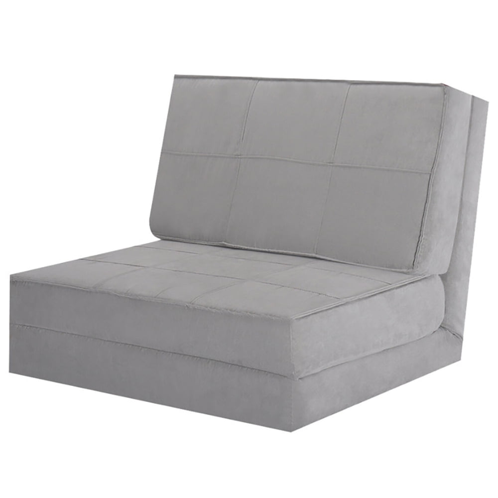 Spaco Convertible Lounger Folding Sofa Sleeper Bed-Gray, High-Quality ...