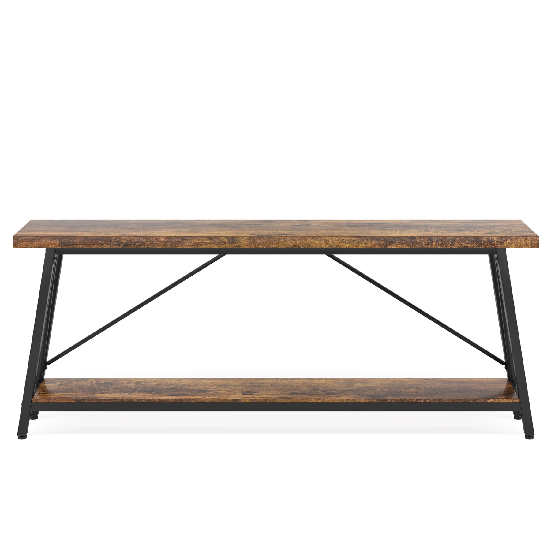 Spaco Extra Long Console Tables, Rustic Sofa Table , Industrial ...
