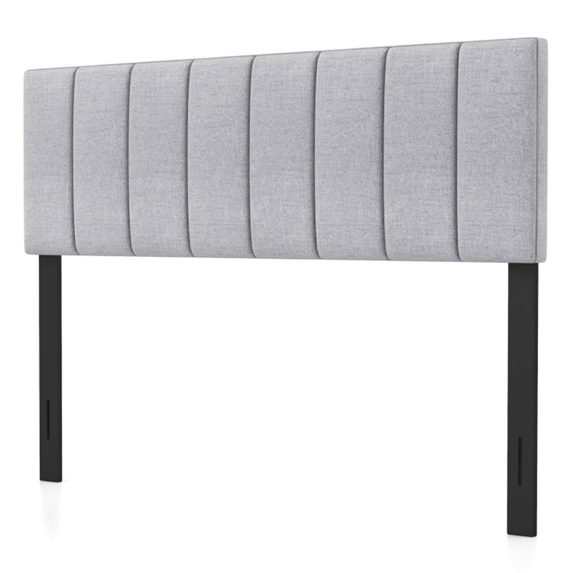 Spaco Headboard Queen Size, Linen Upholstered Headboard with Solid Wood ...