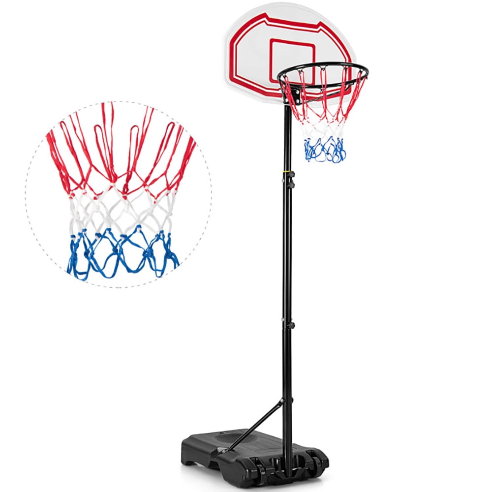 Spaco Height Adjustable Basketball Hoop, Basketball Hoop with 2 Nets ...