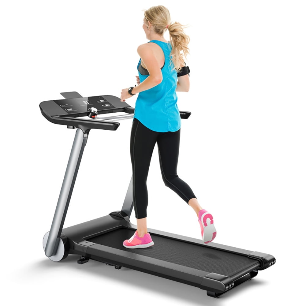 Spaco Italian Designed Folding Treadmill with Heart Rate Belt and ...