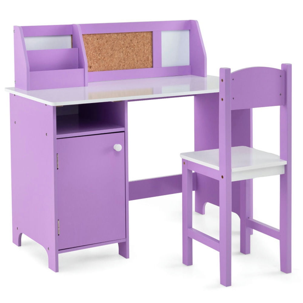 Spaco Kids Table and Chair Set for Arts Crafts Homework Home School ...